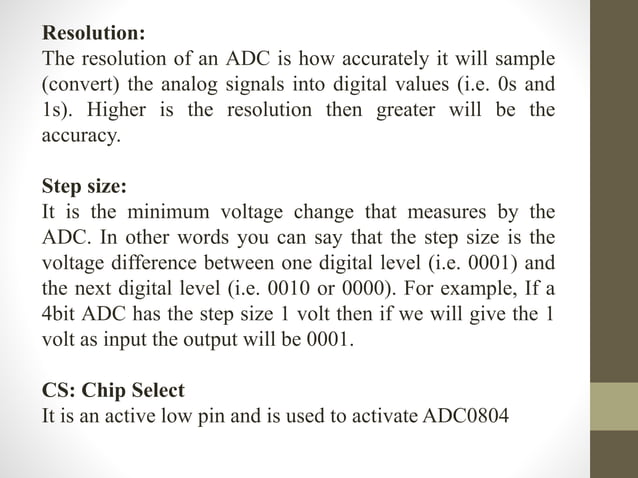 Adc and dac | PPTX