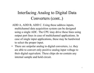 analog to digital converter and dac final | PPT
