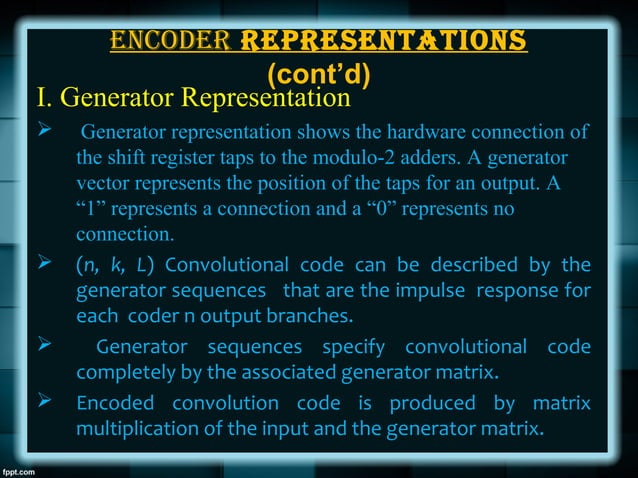 Convolutional Codes And Their Decoding Ppt Programming Languages