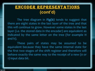 Convolutional Codes And Their Decoding | PPT