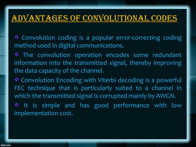 Convolutional Codes And Their Decoding Ppt Programming Languages Computing