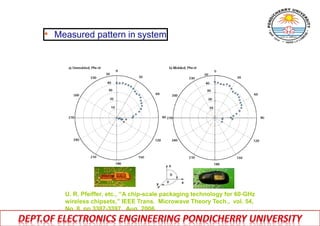 Antennas Design and Packaging for Millimeter-Wave Phased-Array Transceivers for wireless ...