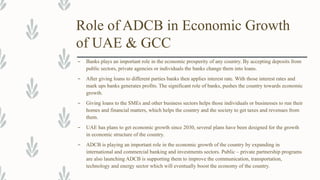ADCB Bank and its role in gulf eco.pptx