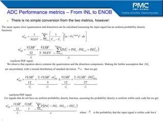 ADC Conveter Performance and Limitations.ppt