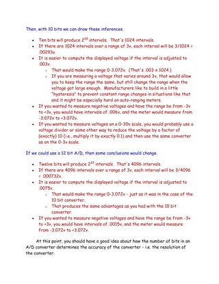 Adc&dac | DOCX | Consumer Electronics | Technology & Computing