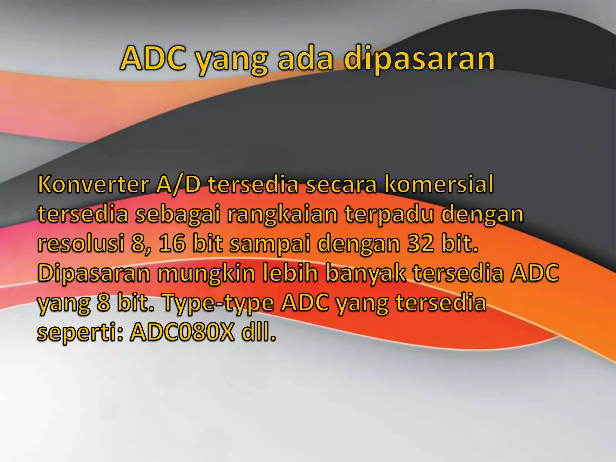 Pngertian Adc & dac | PPT