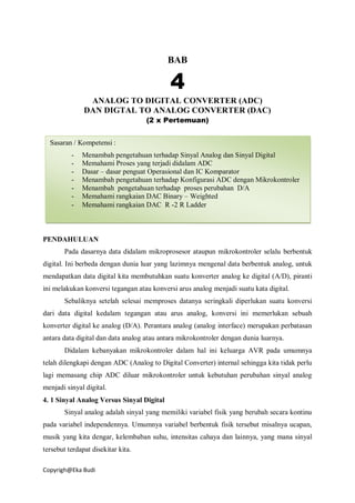 Adc dan dac lanjutan | PDF
