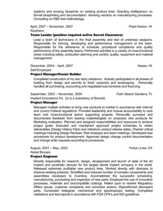 Tandler Resume August 2015 | DOC