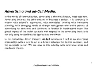 Ad Cell Profile Final | PPT