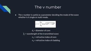 Fiber optics fundamentals | PPTX