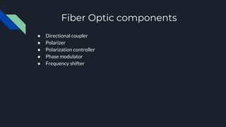 Fiber optics fundamentals | PPTX
