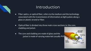 Fiber optics fundamentals | PPTX