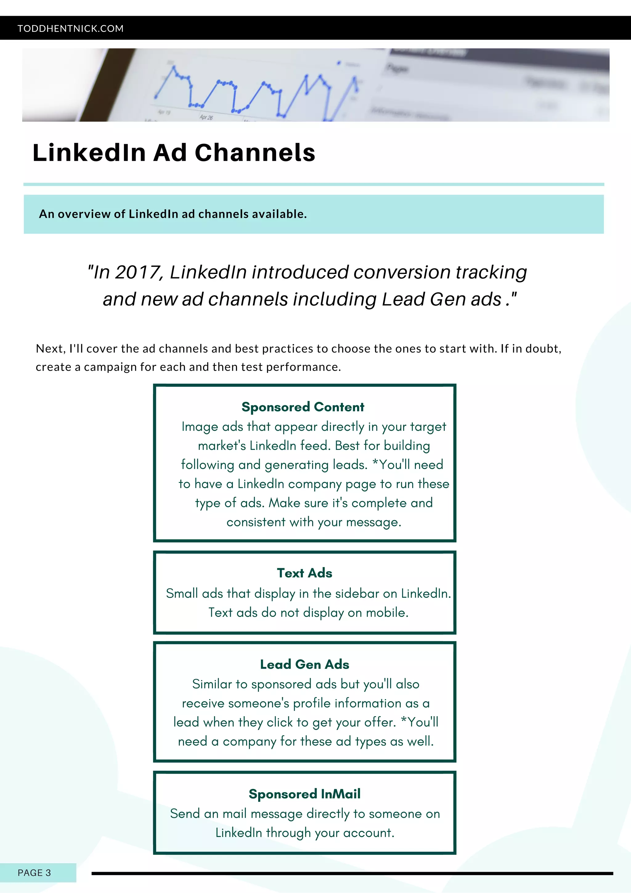 Cheat Sheet Guide to Setting Up Successful LinkedIn Ad Campaigns | PDF