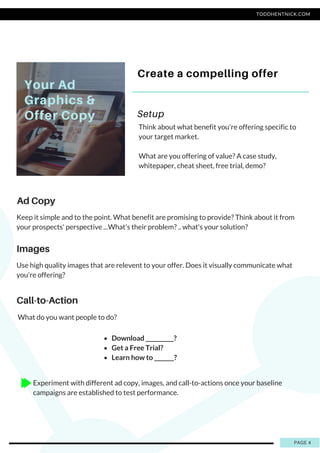 Cheat Sheet Guide to Setting Up Successful LinkedIn Ad Campaigns | PDF