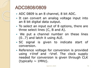 Adc interfacing | PPT