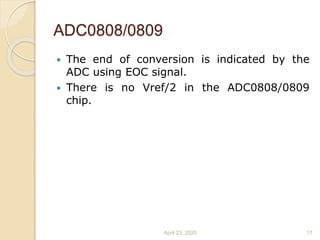 Adc interfacing | PPT