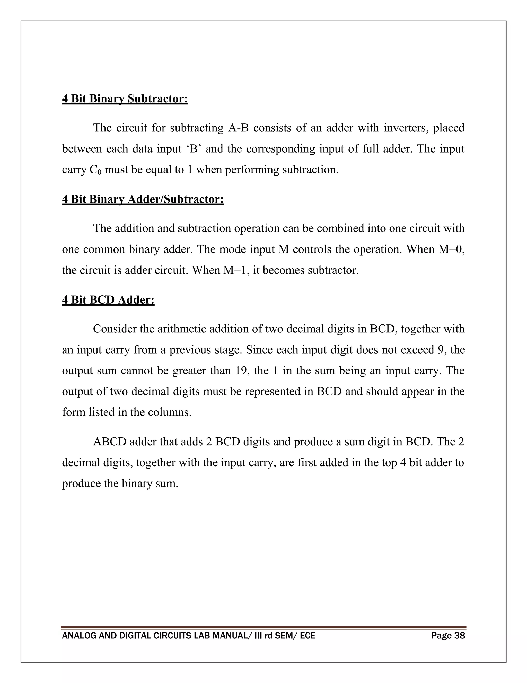 ADC LAB MANUAL.docx | Programming Languages | Computing