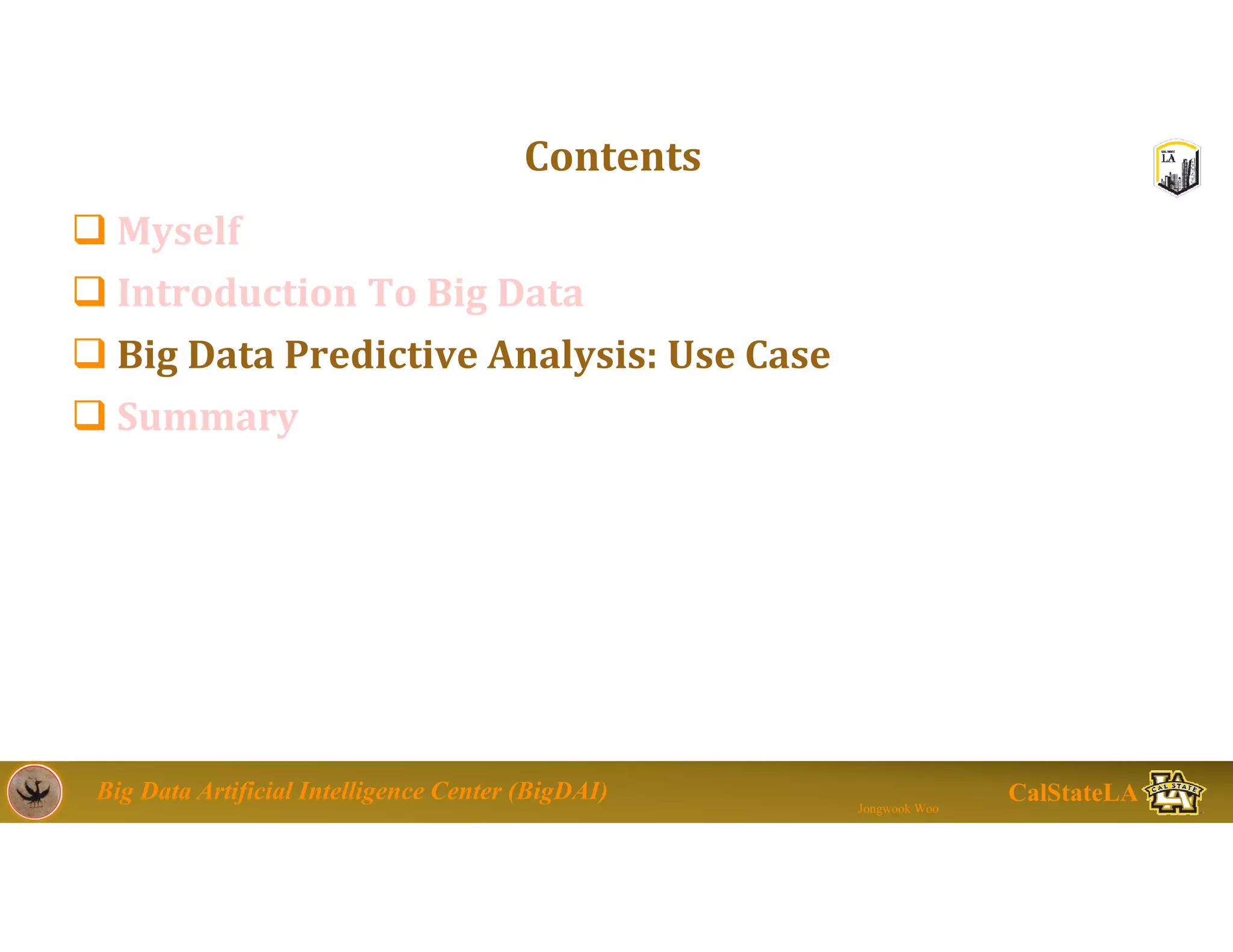 Big Data And Predictive Analysis Ppt