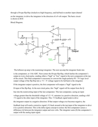 ANALOG TO DIGITAL CONVERTOR | PDF