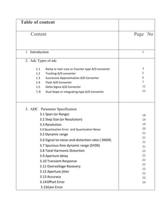 ANALOG TO DIGITAL CONVERTOR | PDF
