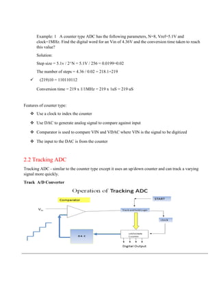 ANALOG TO DIGITAL CONVERTOR | PDF