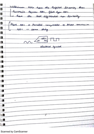 ADC miscellaneous concepts | PDF