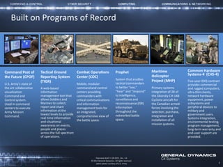A&D Conf General Dynamics C4 Systems | PDF