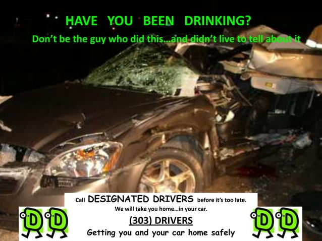 Ad Copy Example - Designated Drivers | PPTX | Alcoholic Beverages ...