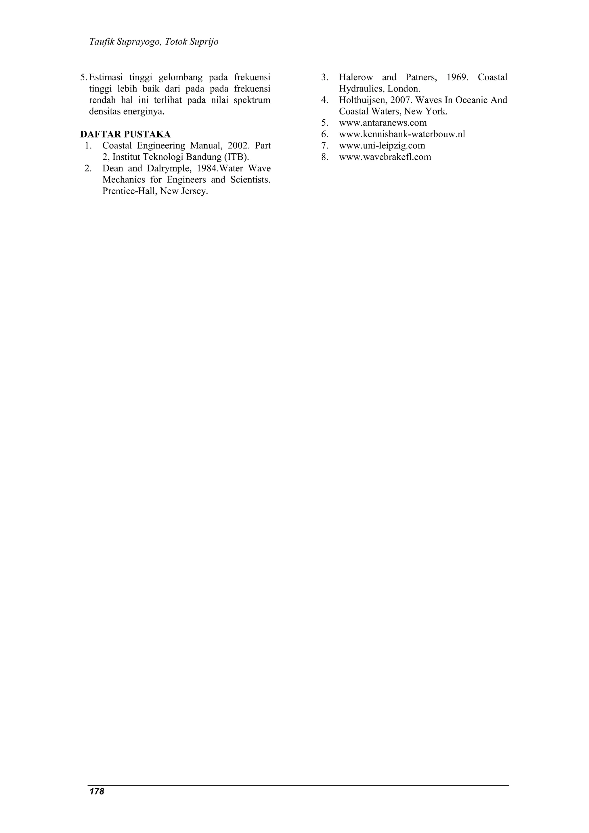 Adcp gelombang | PDF