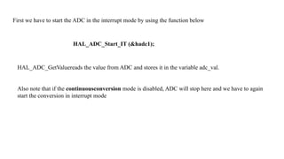 Embedded system design for ADC programs and theory | PPT