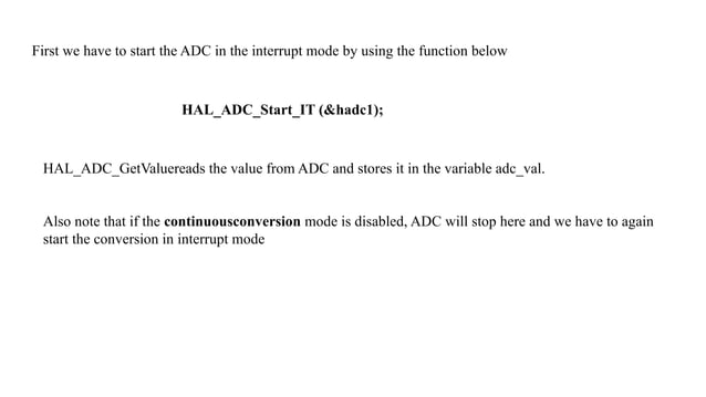 Embedded system design for ADC programs and theory | PPT