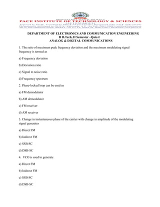 Analog and Digitalcommunication online bits3 | PDF