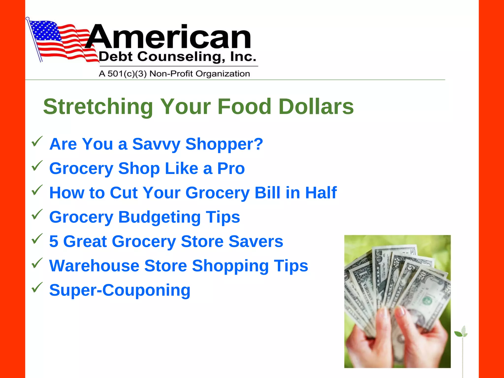Stretching Your Food Dollars | PPT