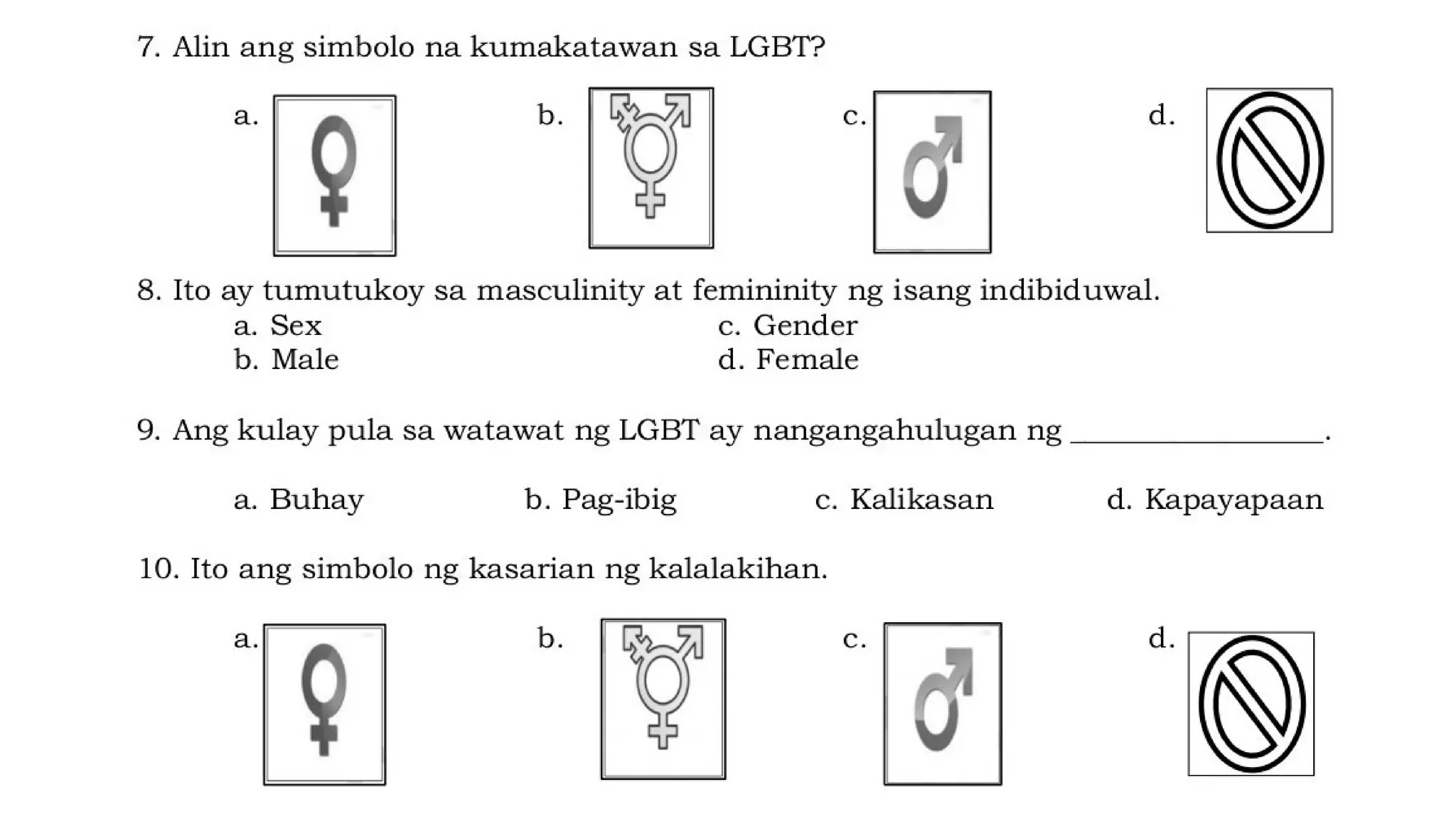 Mga Uri ng Gender, Sex at Gender Roles sa Iba't ibang bahagi ng Mundo.pptx