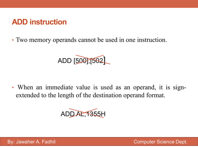 Add instruction-part1 | PPT Add instruction-part1 | PPT