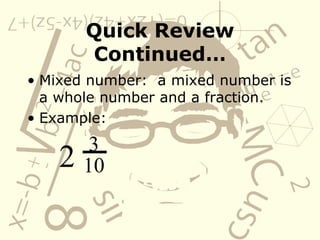 Add Mixed Numbers | PPT