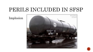 Standard Fire and special Perils Policy Add on Covers | PPTX