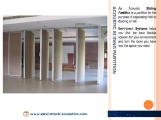 Sliding Folding Partitionppt | PPTX