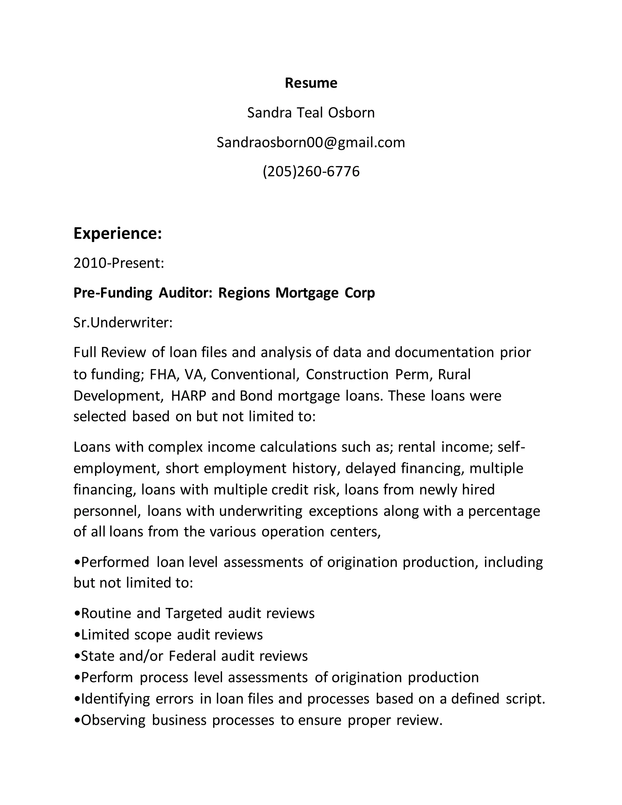 Resume revised | PDF