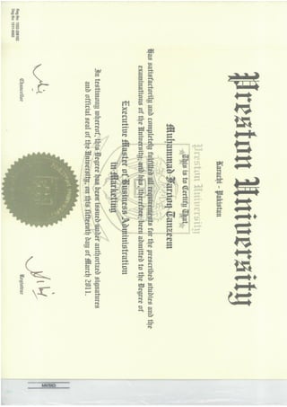 MBA degree | PDF | Undergraduate Education | College Education