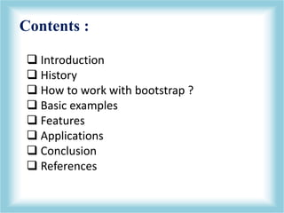 BootStrap_1_Introduction | PPTX