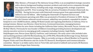 The Advisory Group Bios PowerPoint | PPT