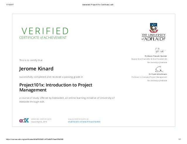 AdelaideX Project101x Certificate _ edX