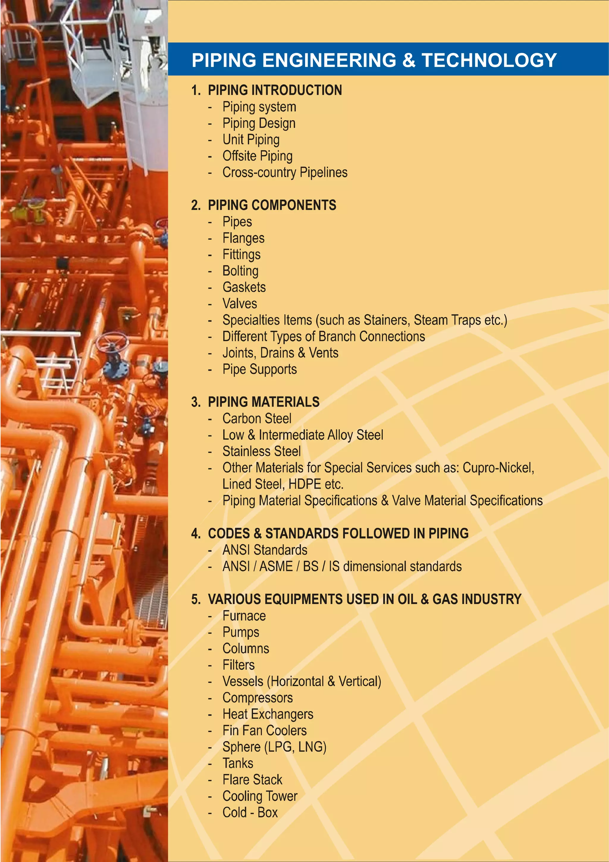 Piping Design Training | PDF