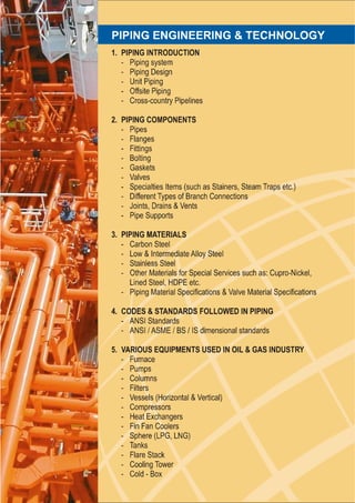 Piping Design Training | PDF