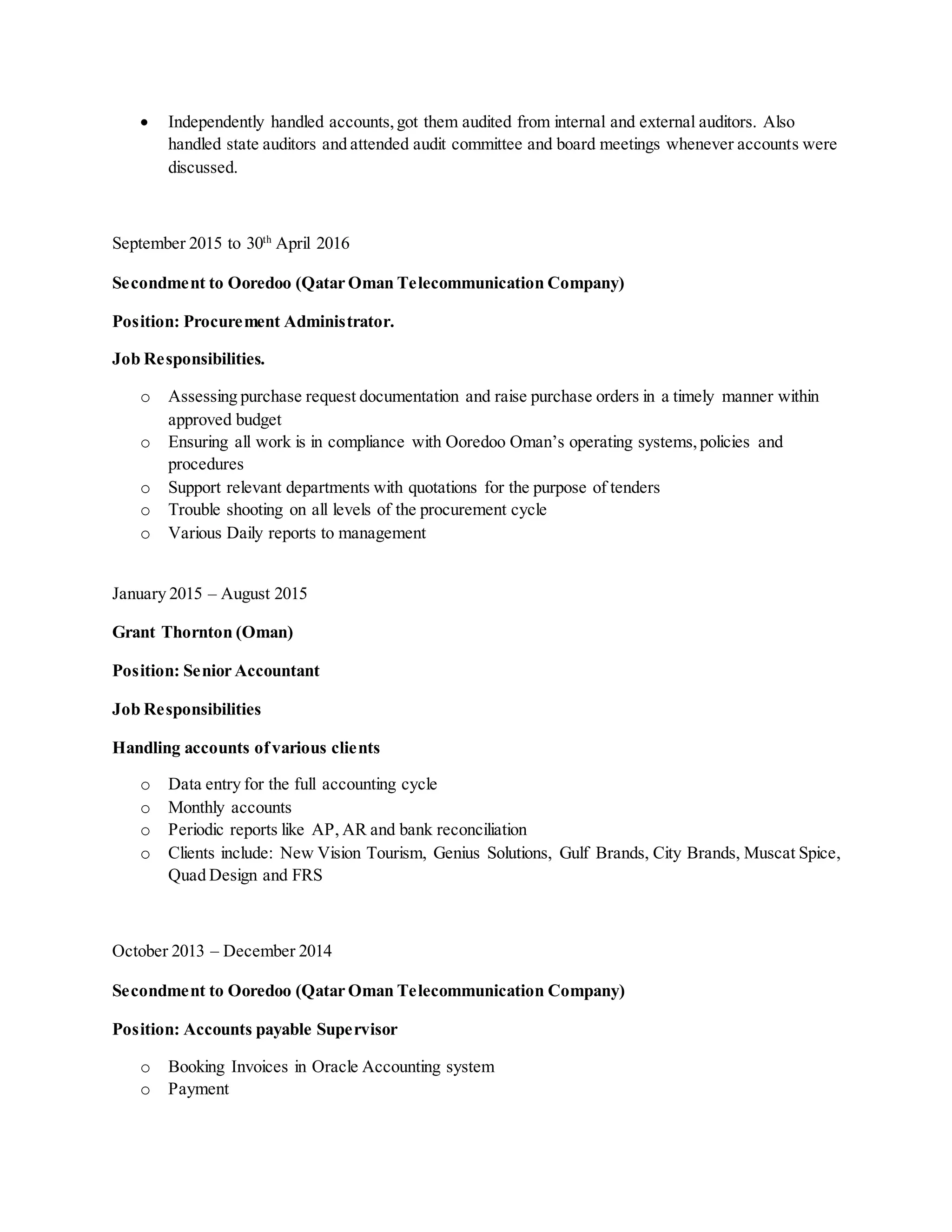 Ali's CV | DOCX