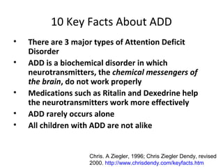Add & adhd for Class ADE subject Child Development@ GECE Lyari Karachi ...