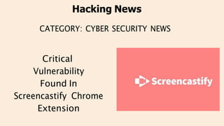 Latest Hacking News | DOCX