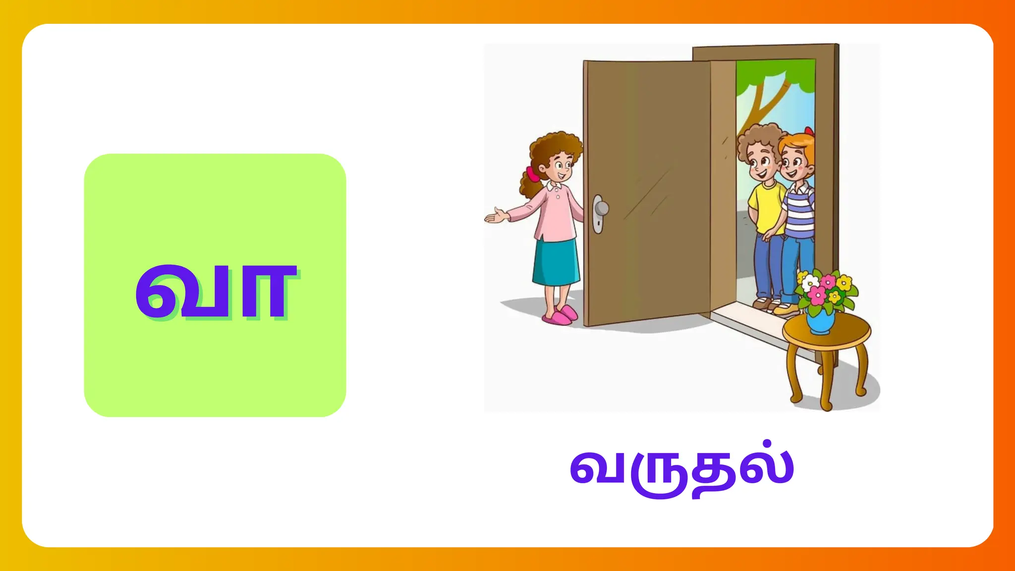 One letter words in Tamil | PDF