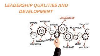 Add a heading.pdf.pdf leadership qualities and development | PDF